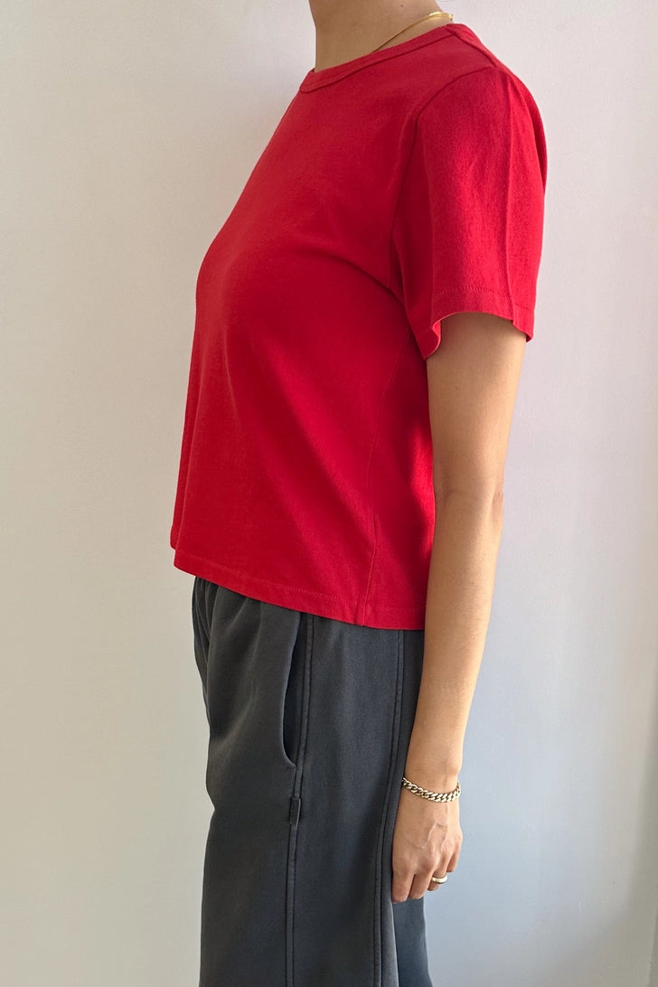 The Little Boy Tee - Chili– ANNA GRACE