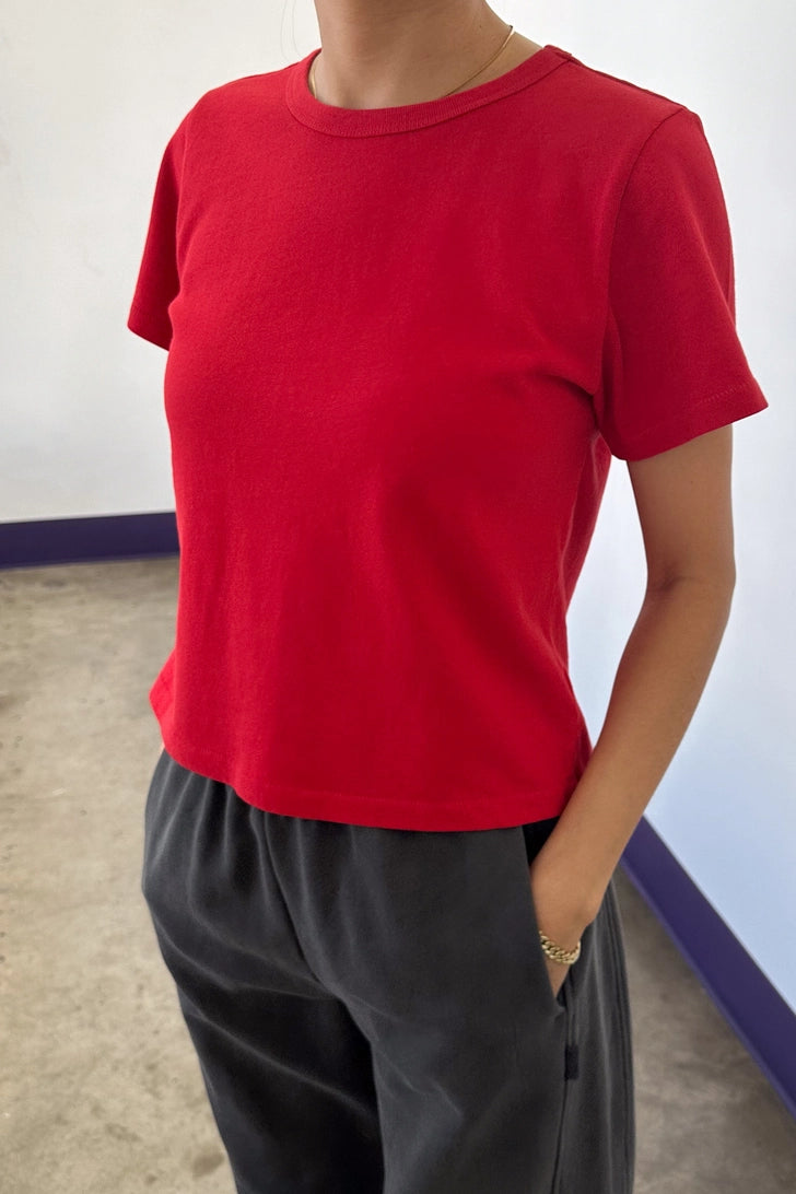 The Little Boy Tee - Chili– ANNA GRACE